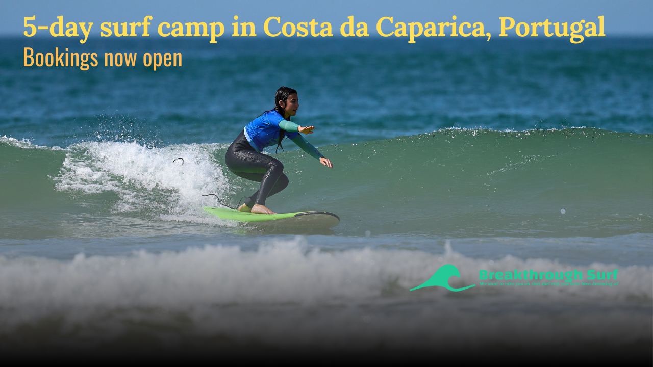 17 a 21 de Abril 2025! O nosso Surf Camp de 5 dias na Costa da Caparica está de volta ...